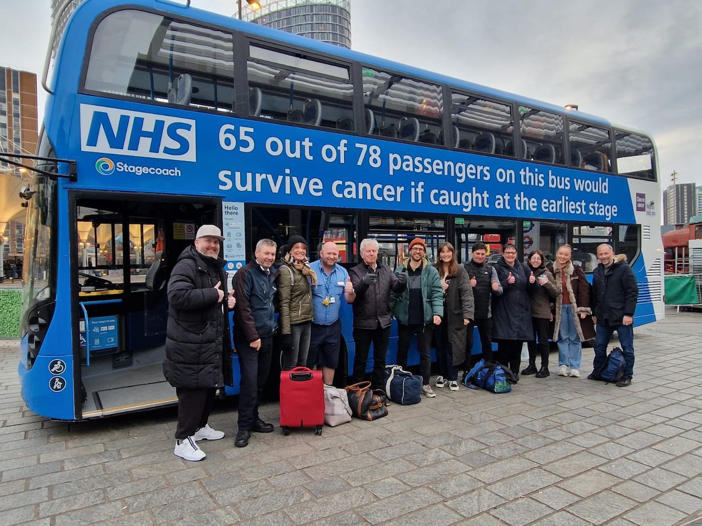NHS national cancer bus visits Newham | North East London Cancer Alliance