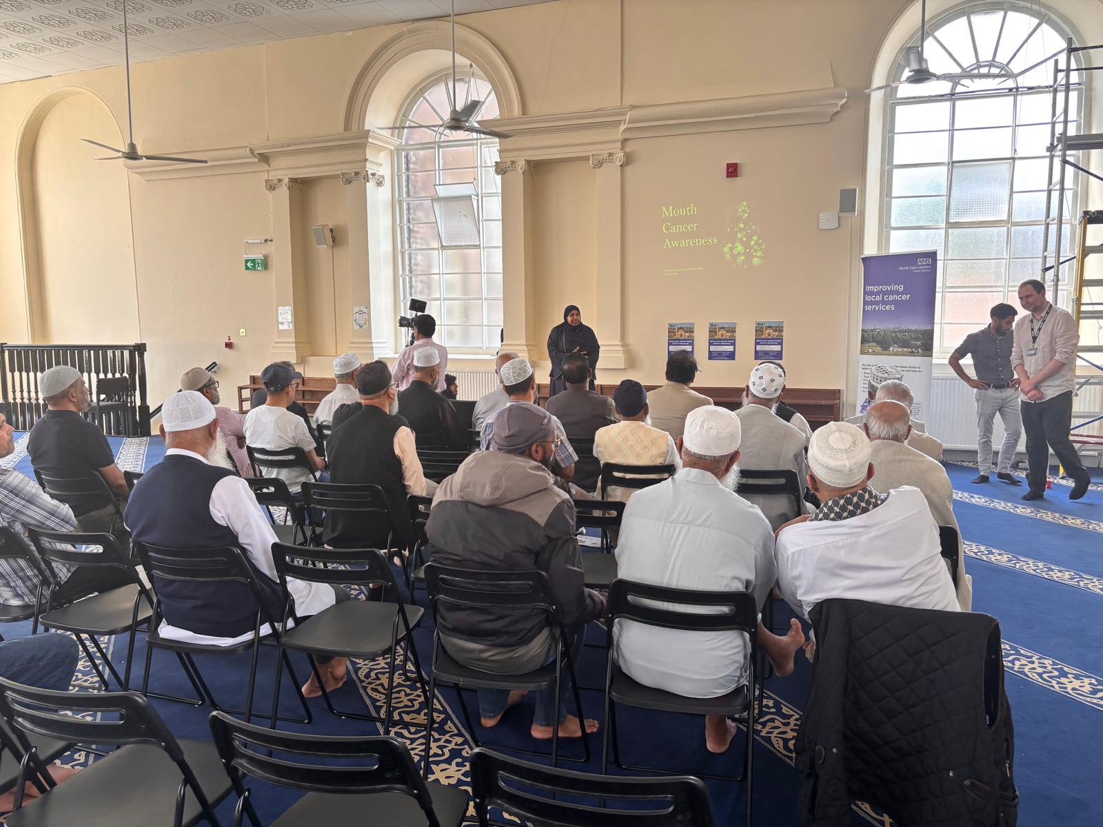 Cancer awareness event at Brick Lane Mosque welcomed by the community ...